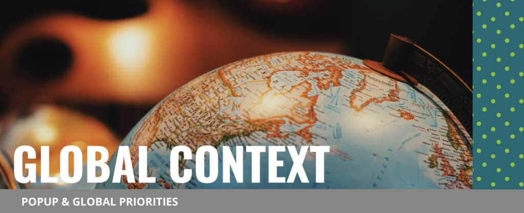 Global Context - POPUP - People Upliftment Programme